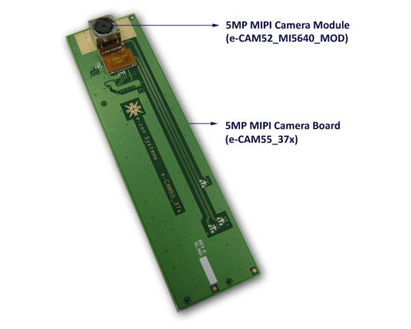 5MP MIPI Camera Board Launched - e-con Systems