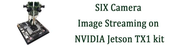 6 MIPI CSI-2 Cameras support for NVIDIA® Jetson TX2/ TX1 - e-con Systems