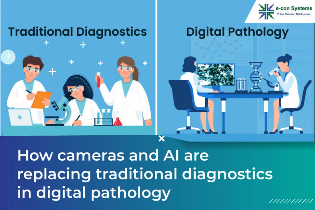 How cameras and AI are replacing traditional diagnostics in digital pathology - e-con Systems