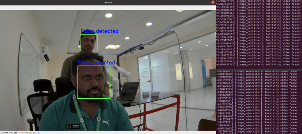 How to run a face detection algorithm on ROS2 foxy using e-con’s 4K HDR ...