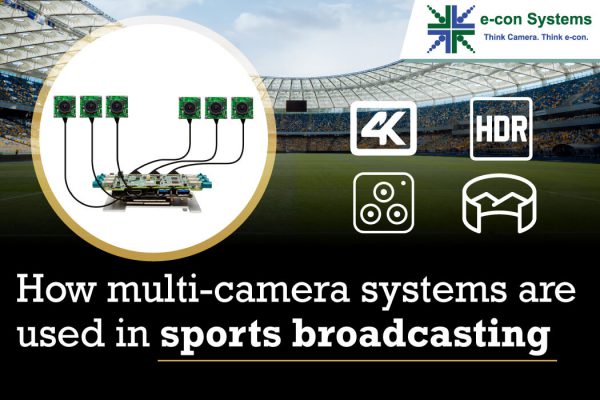 How multi-camera systems are used in sports broadcasting - e-con Systems