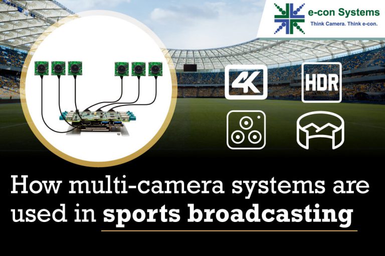 How multi-camera systems are used in sports broadcasting - e-con Systems