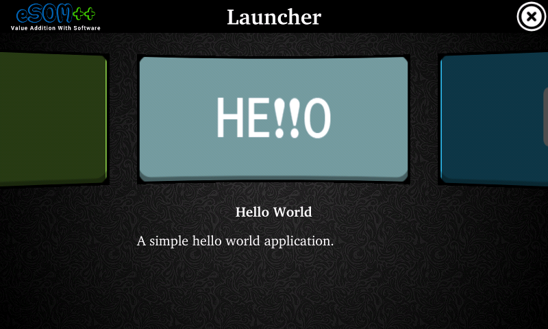 Launcher for Qt Apps on eSOMiMX6 | System on Module