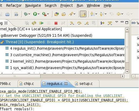 GUI based debugging in Linux using KGDB