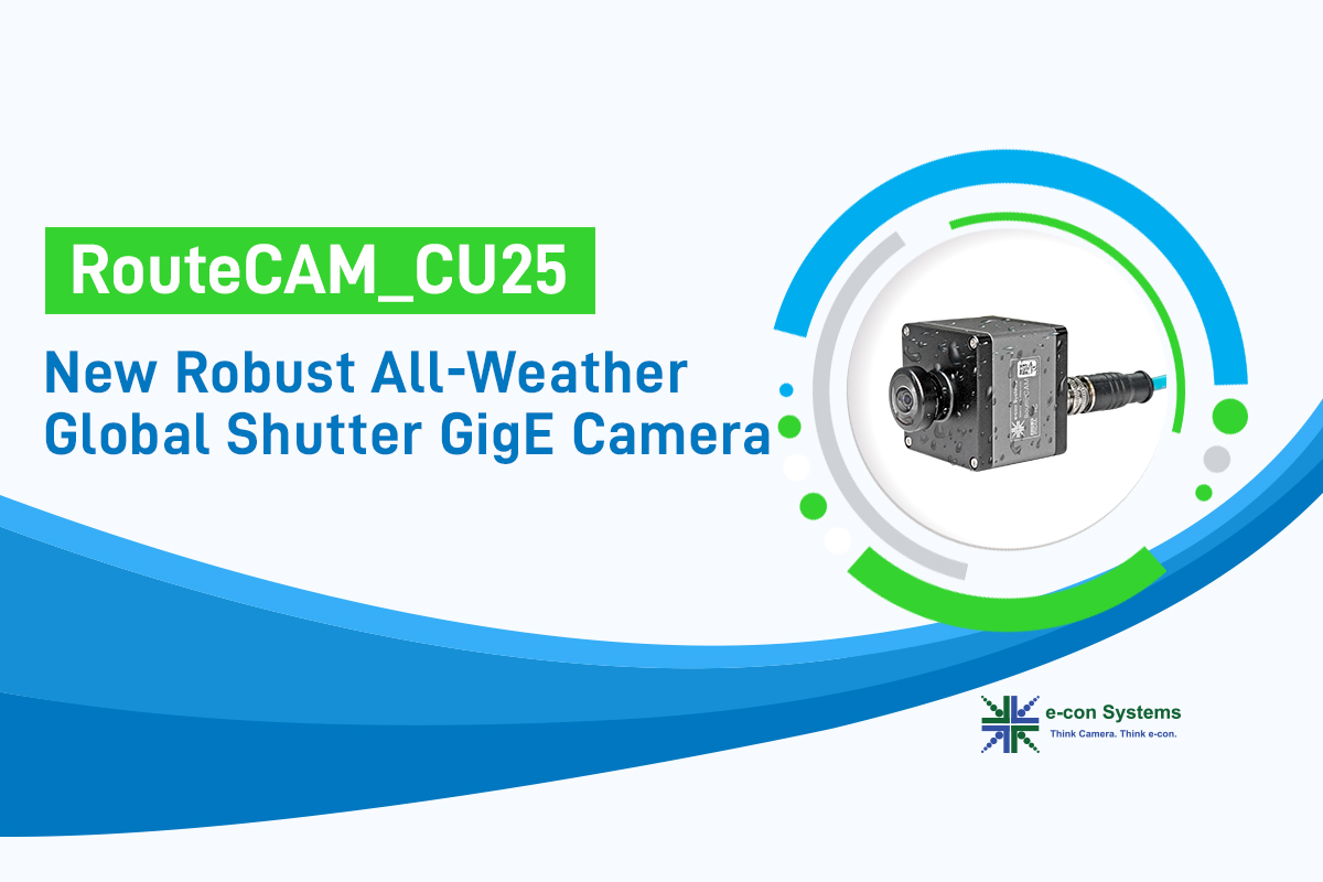 AR0234 FHD Global Shutter PoE GigE Camera (Outdoor, IP67)