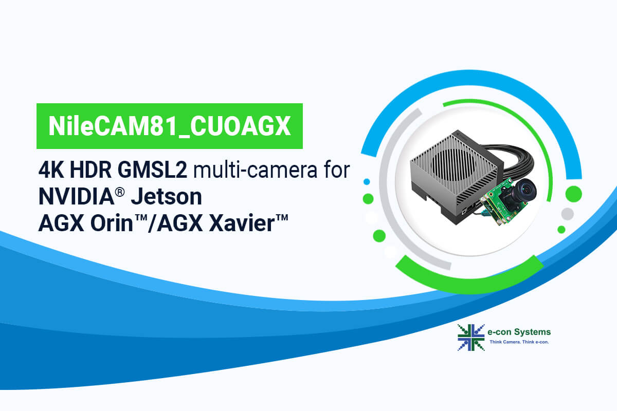 4K HDR AR0821 GMSL2 Camera for NVIDIA Jetson AGX Orin/Xavier