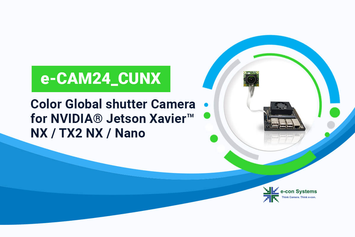 Global Shutter Camera for Jetson Xavier NX, TX2 NX, Nano