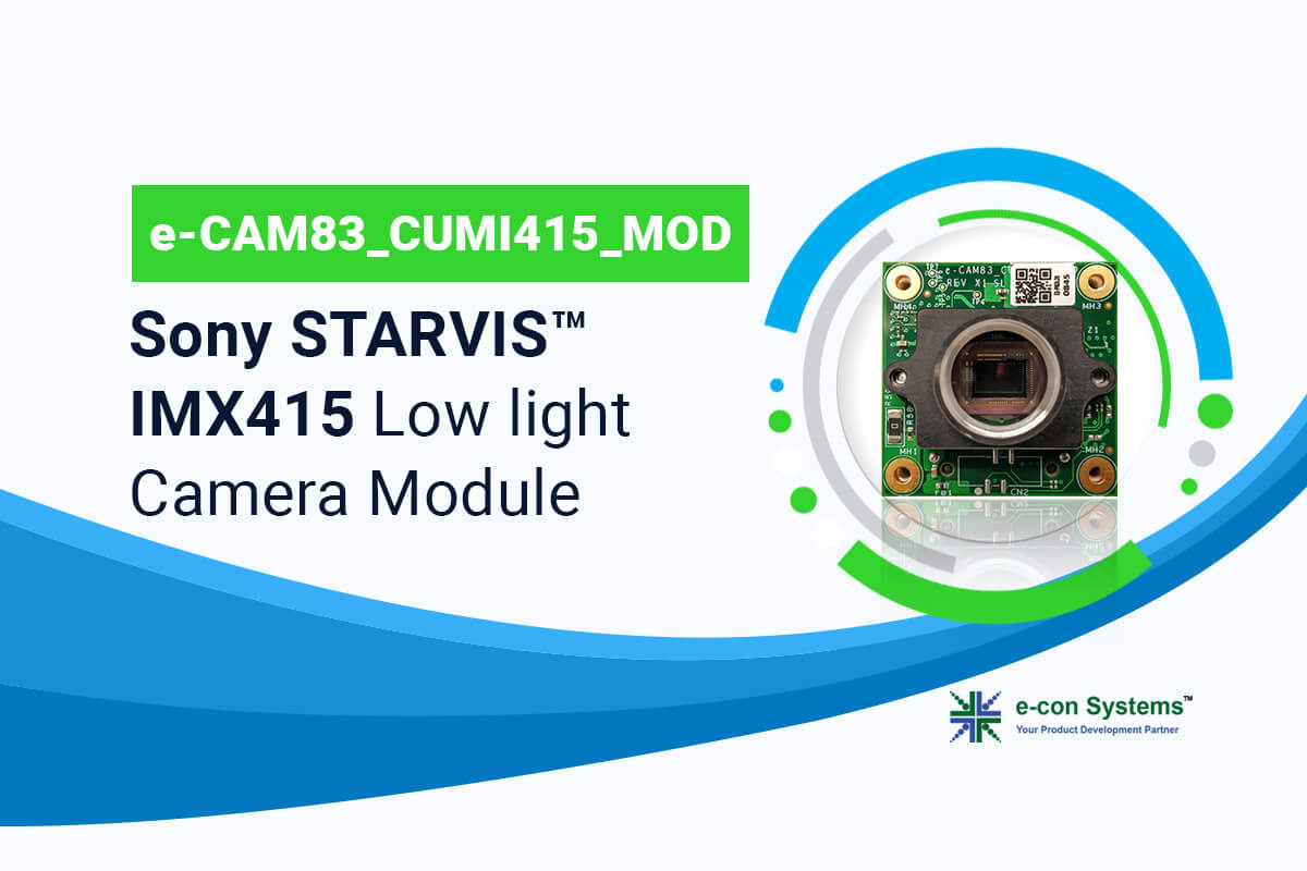 4K@90fps Sony STARVIS IMX415 Low light Camera Module